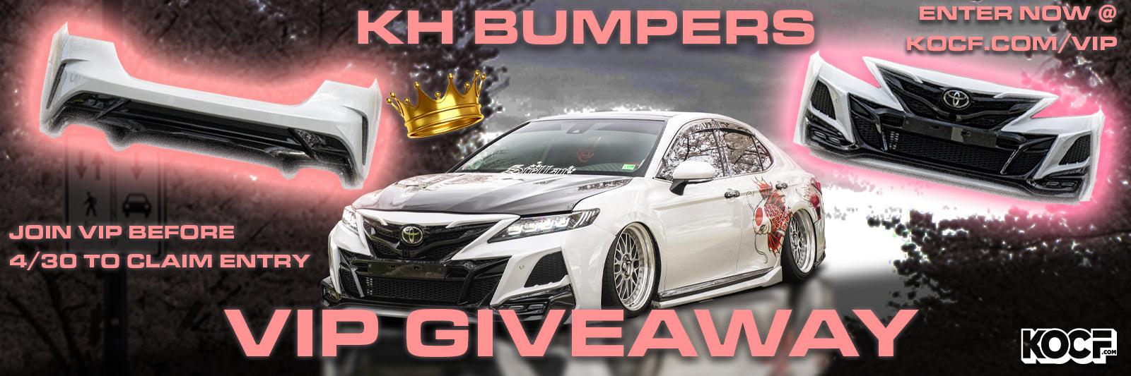 VIP Giveaway: Win 1X KH Bumper – KOCF