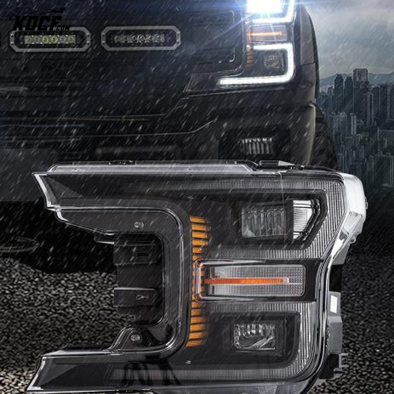 For 2018-2020 Ford F150 LED Aftermarket Headlights Assembly with Seque ...