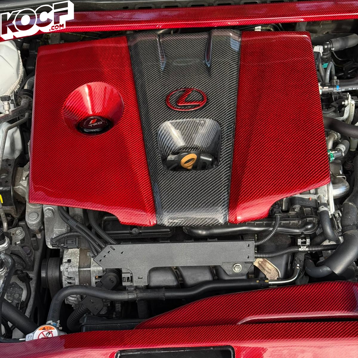 Toyota Camry V2 Lexus Style I4 Engine Cover | King Of Carbon Fiber – KOCF