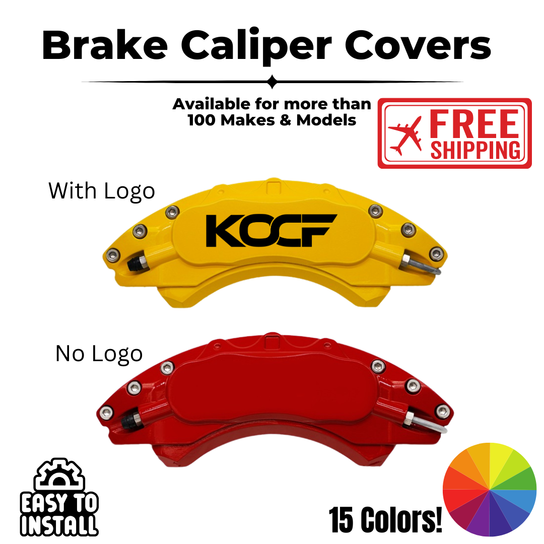 Brake Caliper Covers Set of 4 Compatible for 2019-2026 Toyota Corolla ...