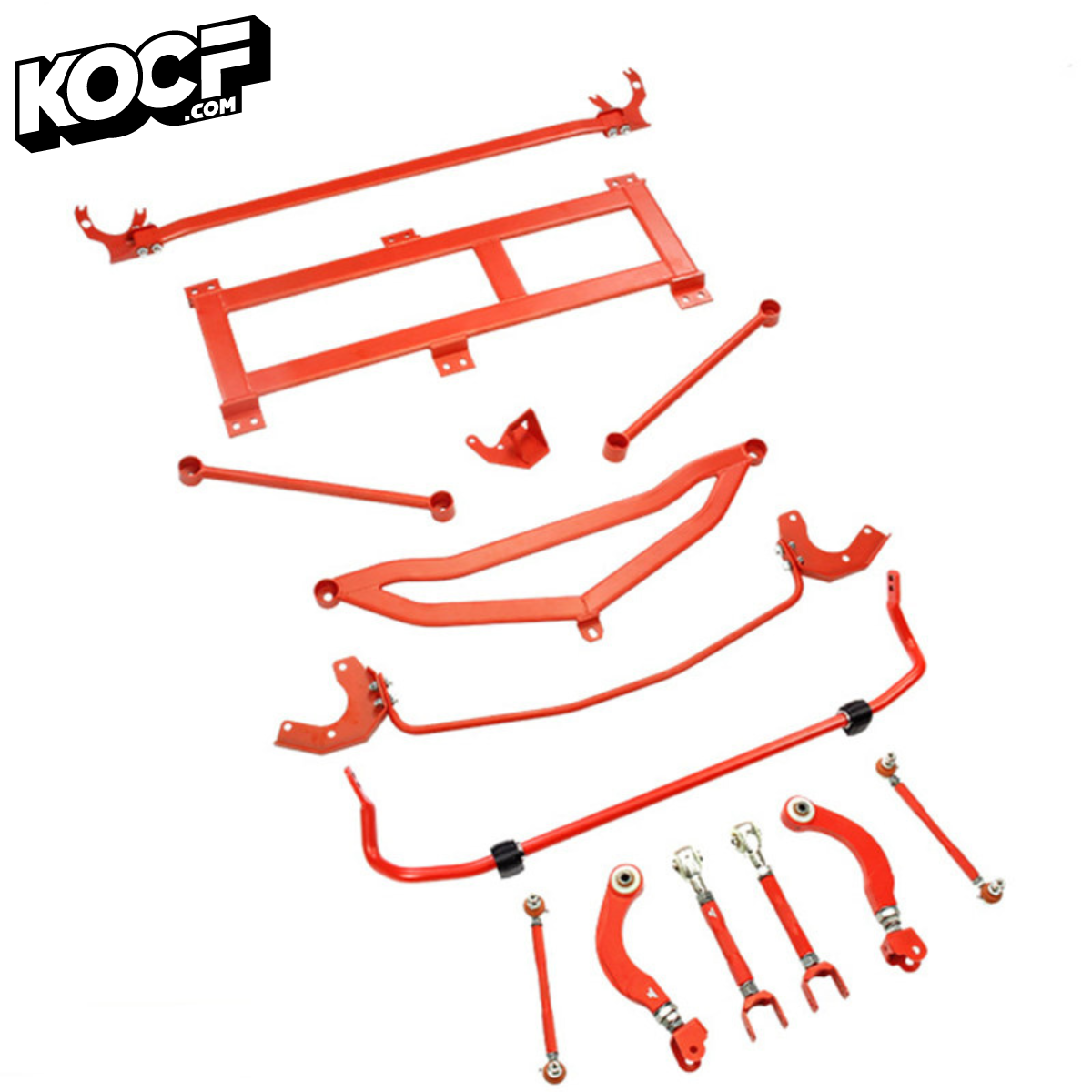 Strut Bar Tie Rod Chassis Brace Kit Compatible for 2019-2026 Toyota Co ...