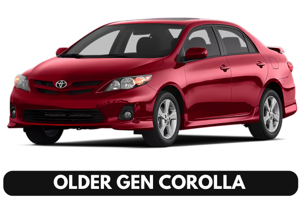 Select your Corolla – KOCF