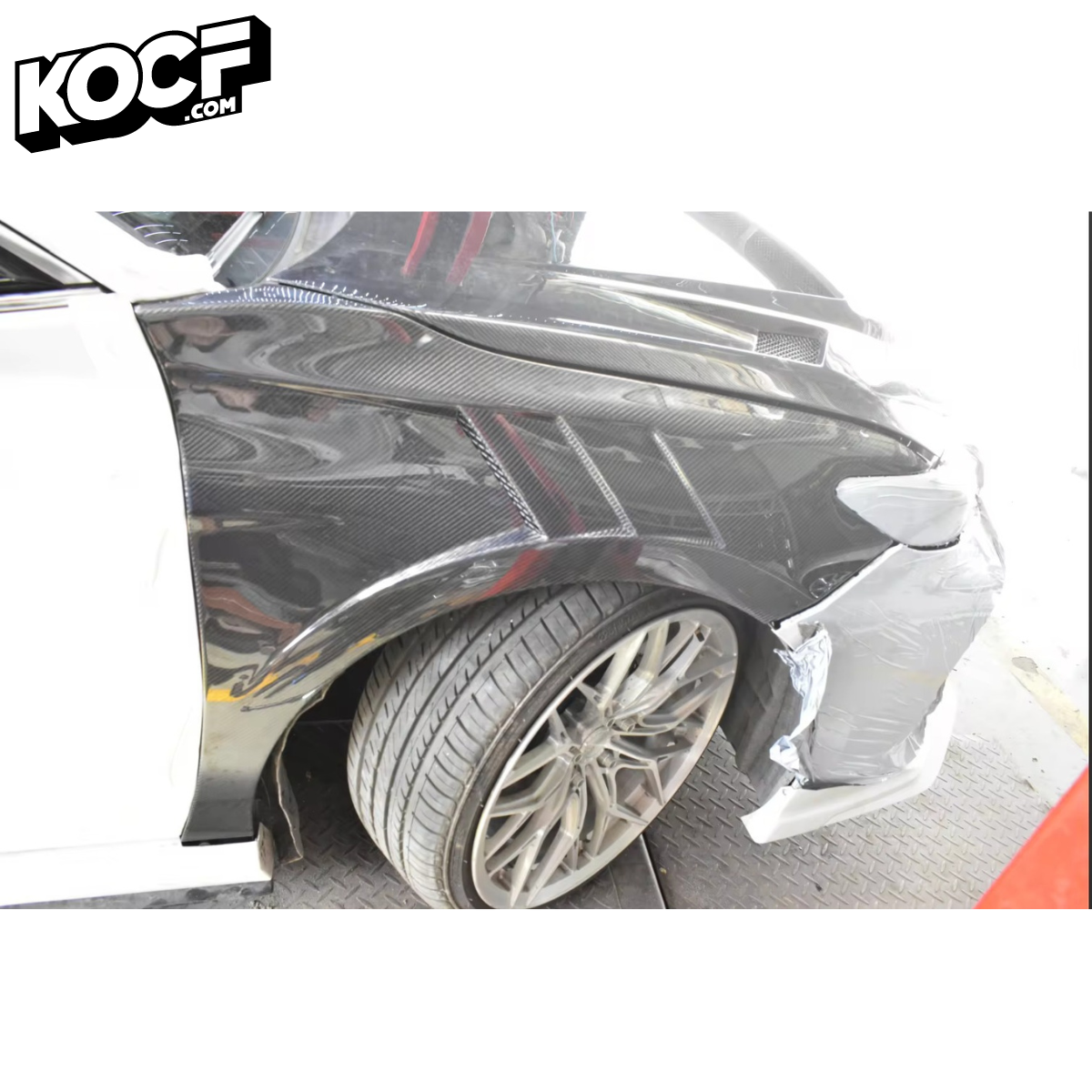 V1 Fenders Pair Carbon Fiber Compatible For 2025-Present Toyota Camry ...