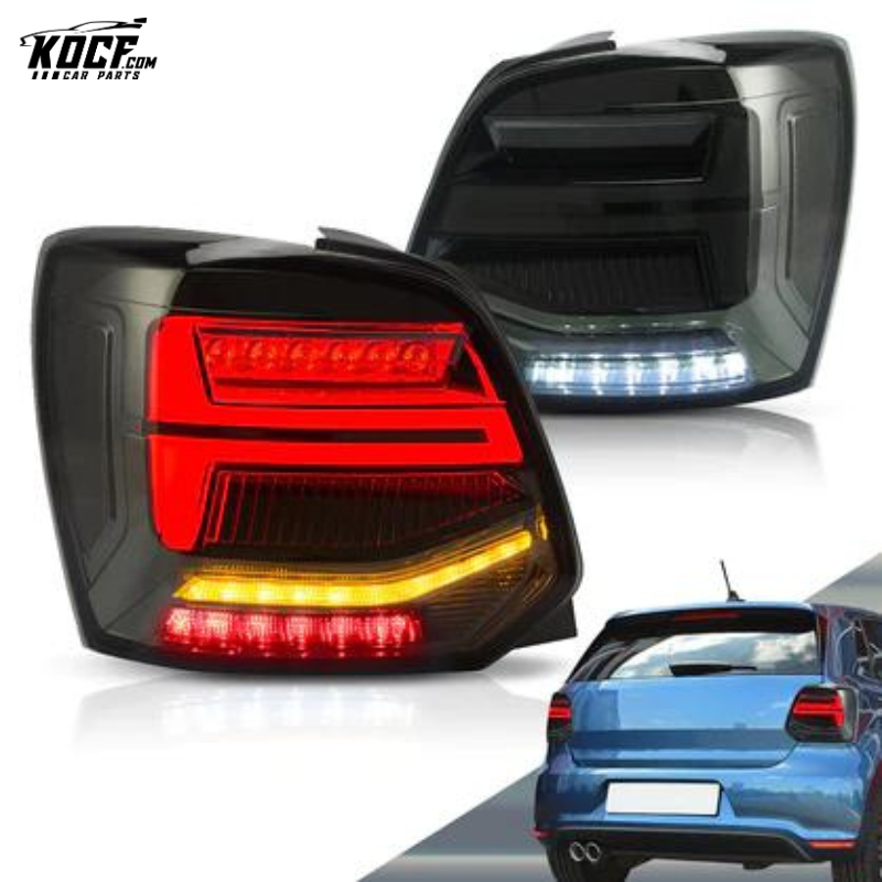 LED Tail lights For Volkswagen VW Polo MK5 2009-2017 Turn Signal with ...