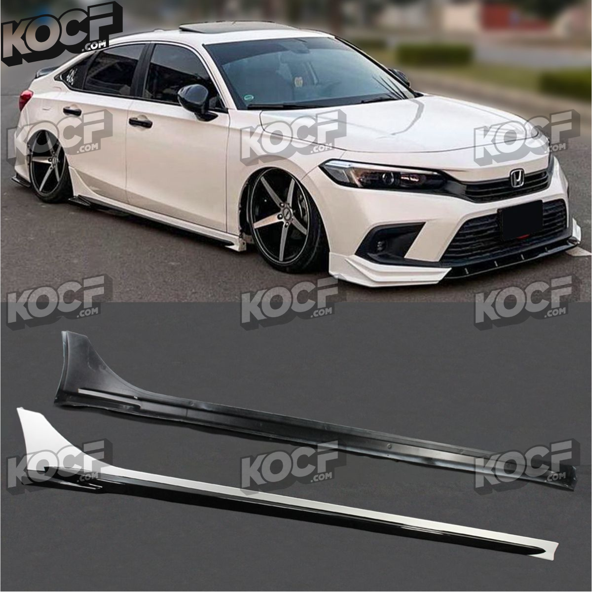 Side Skirts Compatible 2022-Present Honda Civic All Models - VIP Price ...