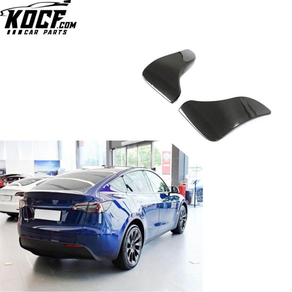 Dry Carbon fiber Rear Splitter Air Vents for Tesla Model Y 2016-2021 – KOCF