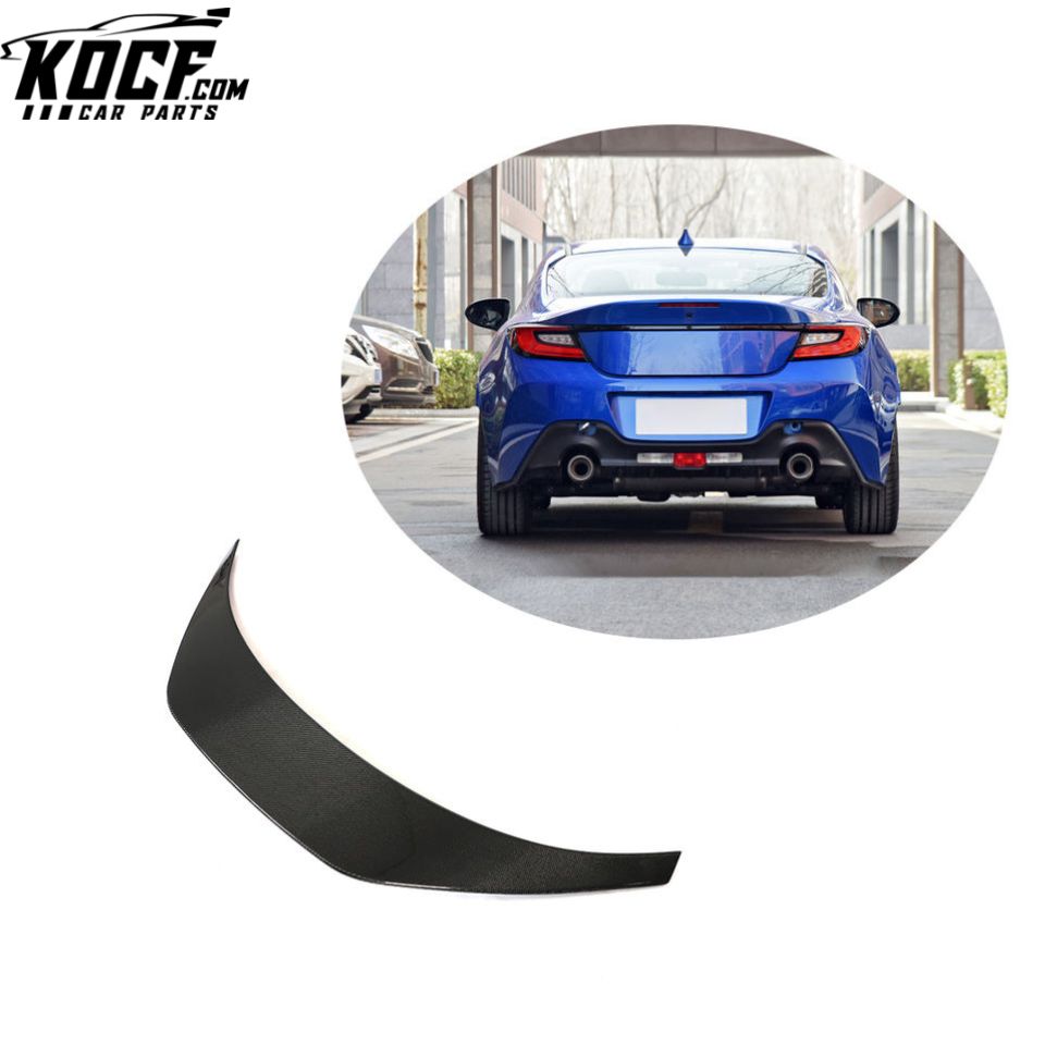 HKS Style Carbon Fiber BRZ Rear Spoiler for Toyota Subaru BRZ Premium ...