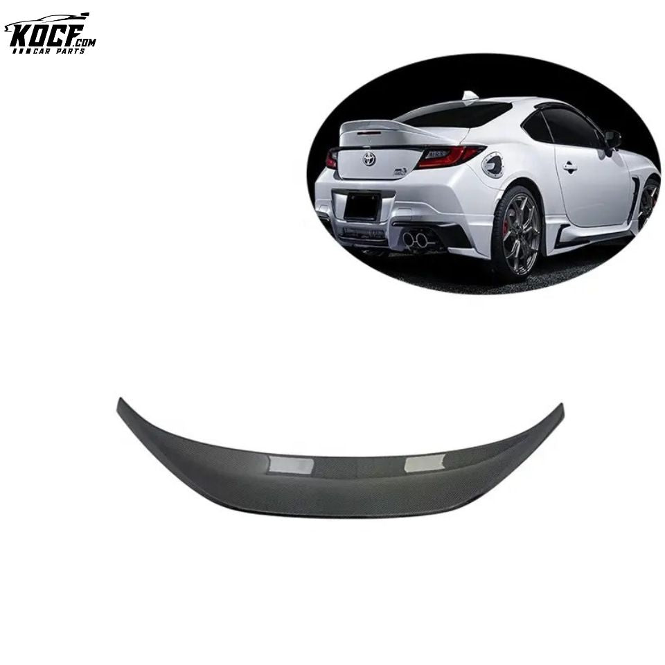 NEW TRD Style Carbon Fiber Rear Ducktail Trunk Spoiler For Subaru BRZ ...