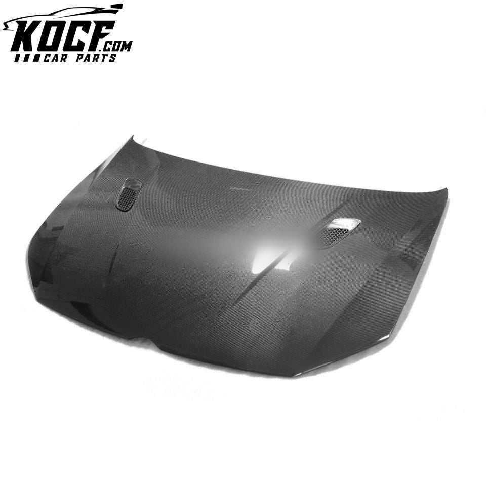 Carbon Fiber Front Auto Engine Hoods with Vents for Volkswagen VW Polo ...
