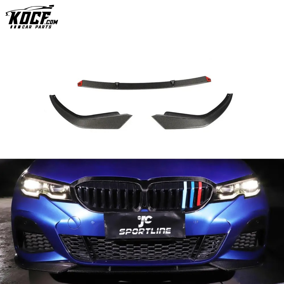 Carbon Fiber NEW 3 Series G20 Front Valance Lip for BMW G20 330i M340i ...