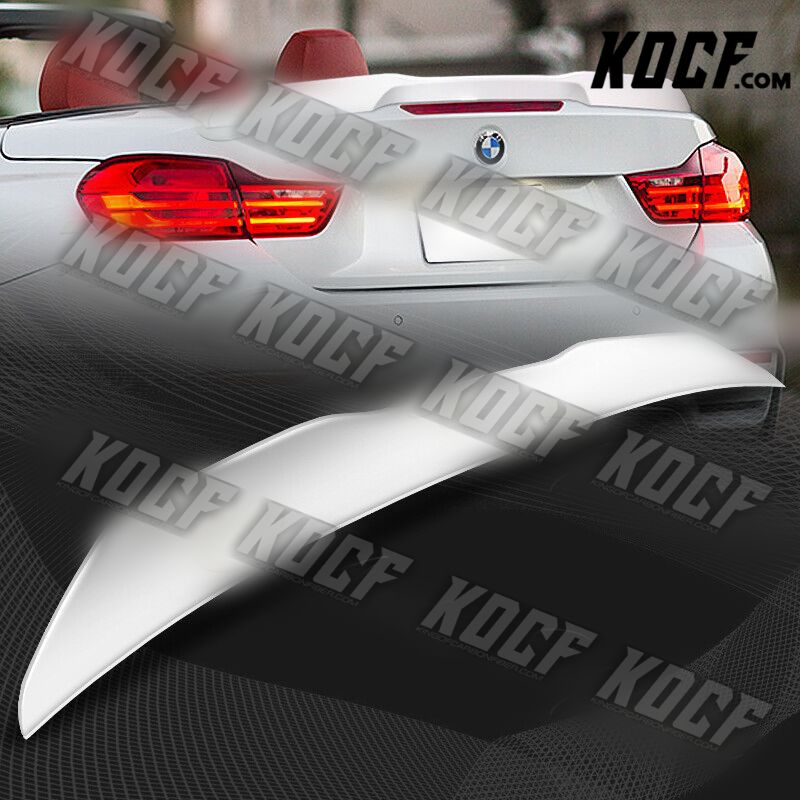 For 2014-2020 BMW F33 F83 Convertible W-Power Pearl White PSM Trunk Sp ...