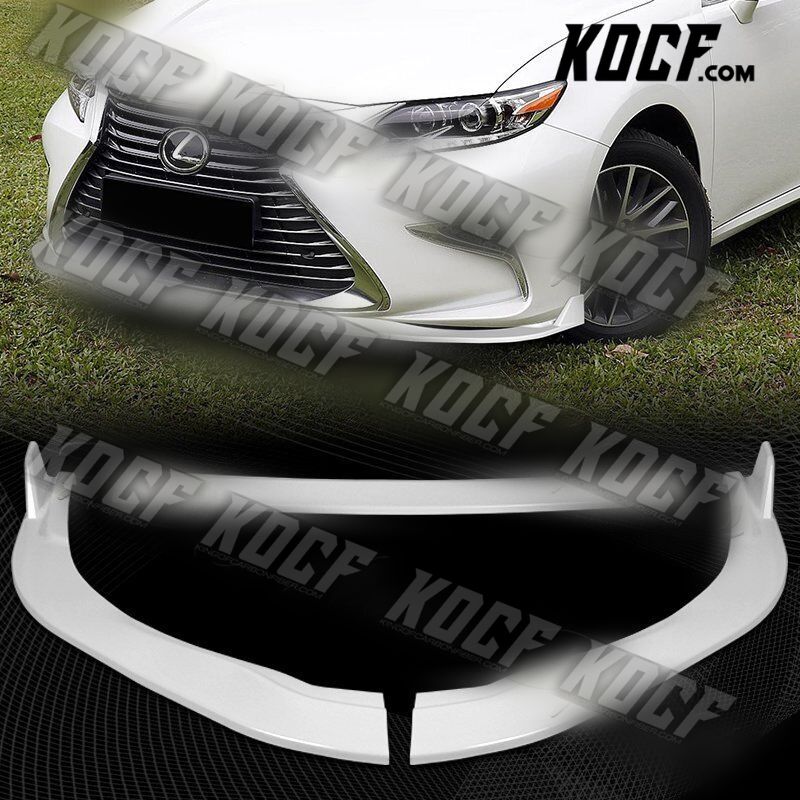For 2016-2018 Lexus ES300H ES350 Painted White Front Bumper Body Kit S ...