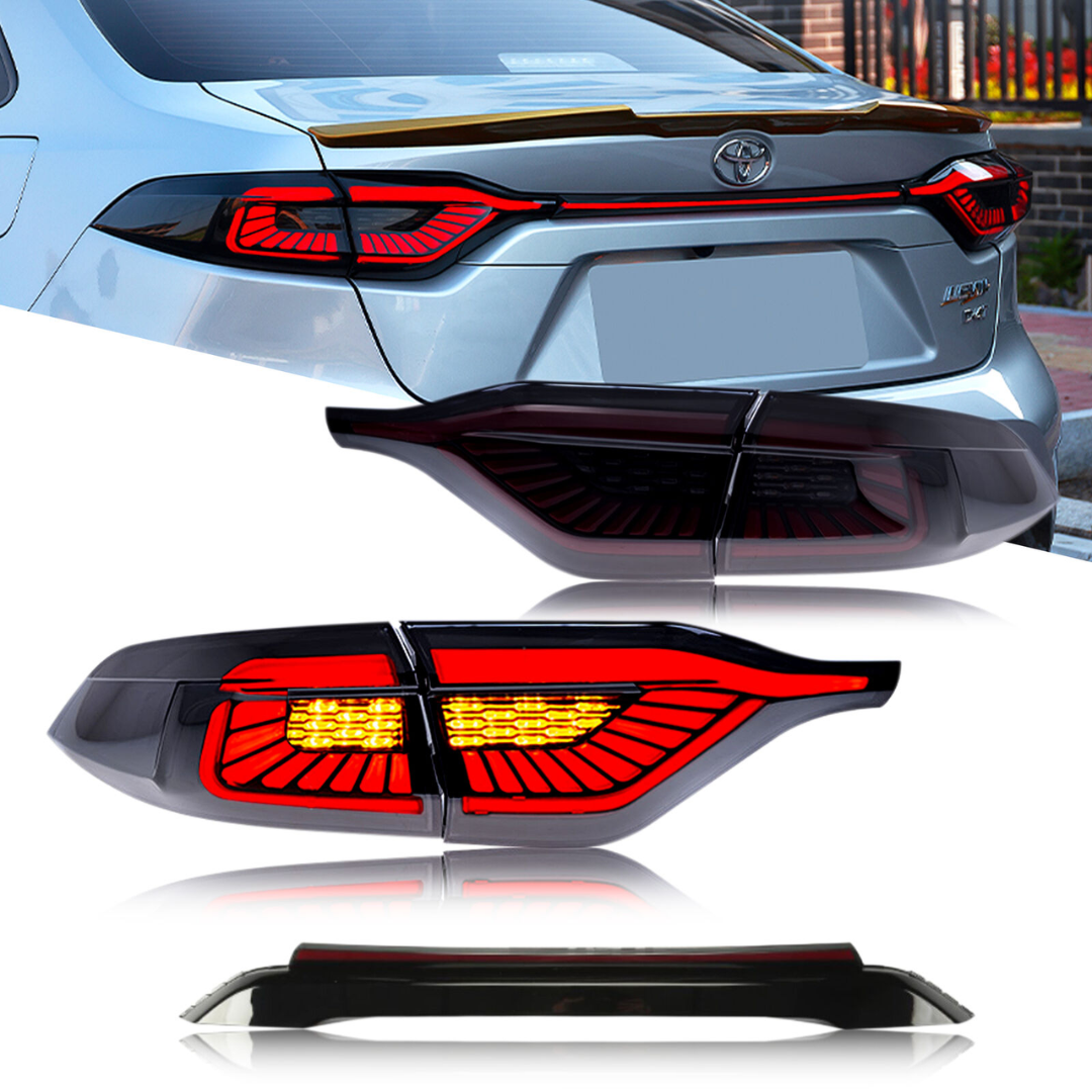 V2 Tail Lights 5 Piece Kit for 2020-2023 Toyota Corolla Sedan – KOCF