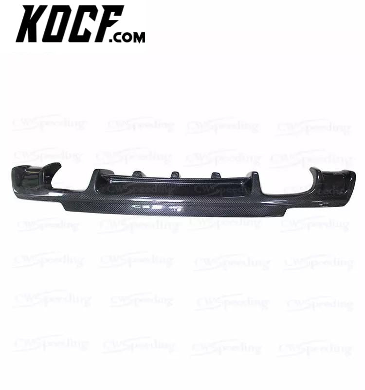 CARBON FIBER REAR BUMPER LIP REAR DIFFUSER FOR VW SCIROCCO R-LINE BODY ...