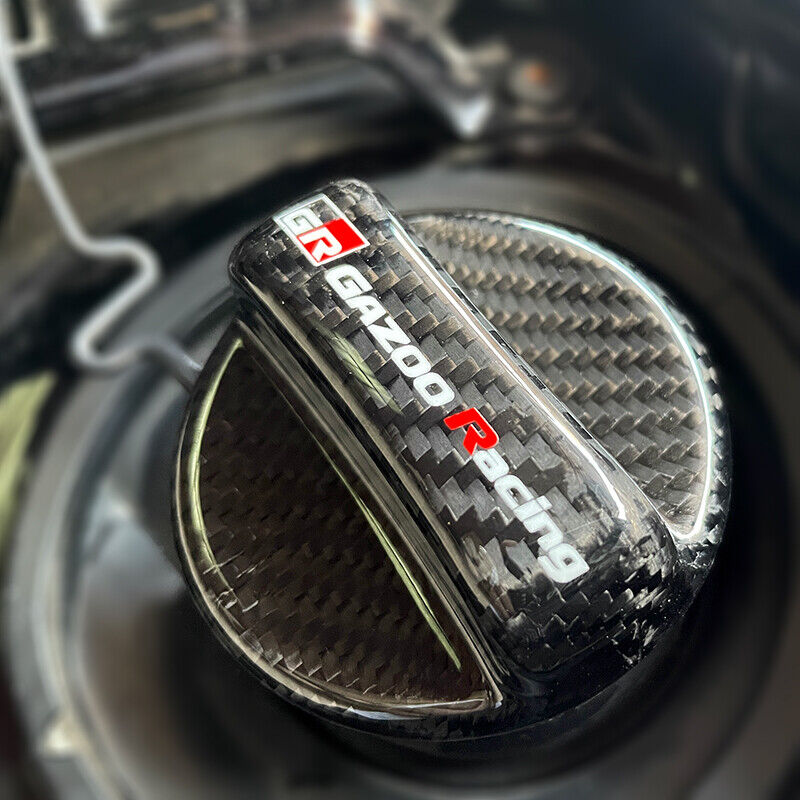 Gas Fuel Cap Cover Compatible for Toyotas Real Carbon Fiber – KOCF